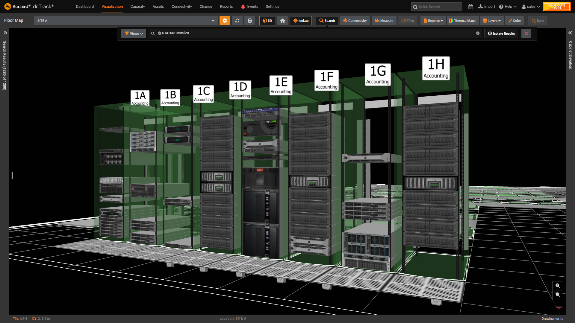 Data Center Digital Twin: Modeling, Planning, and Visualization of All ...